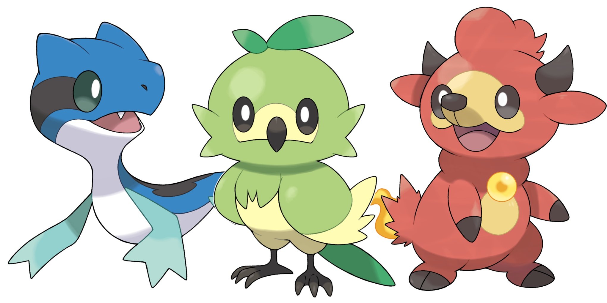Fakemon Starters