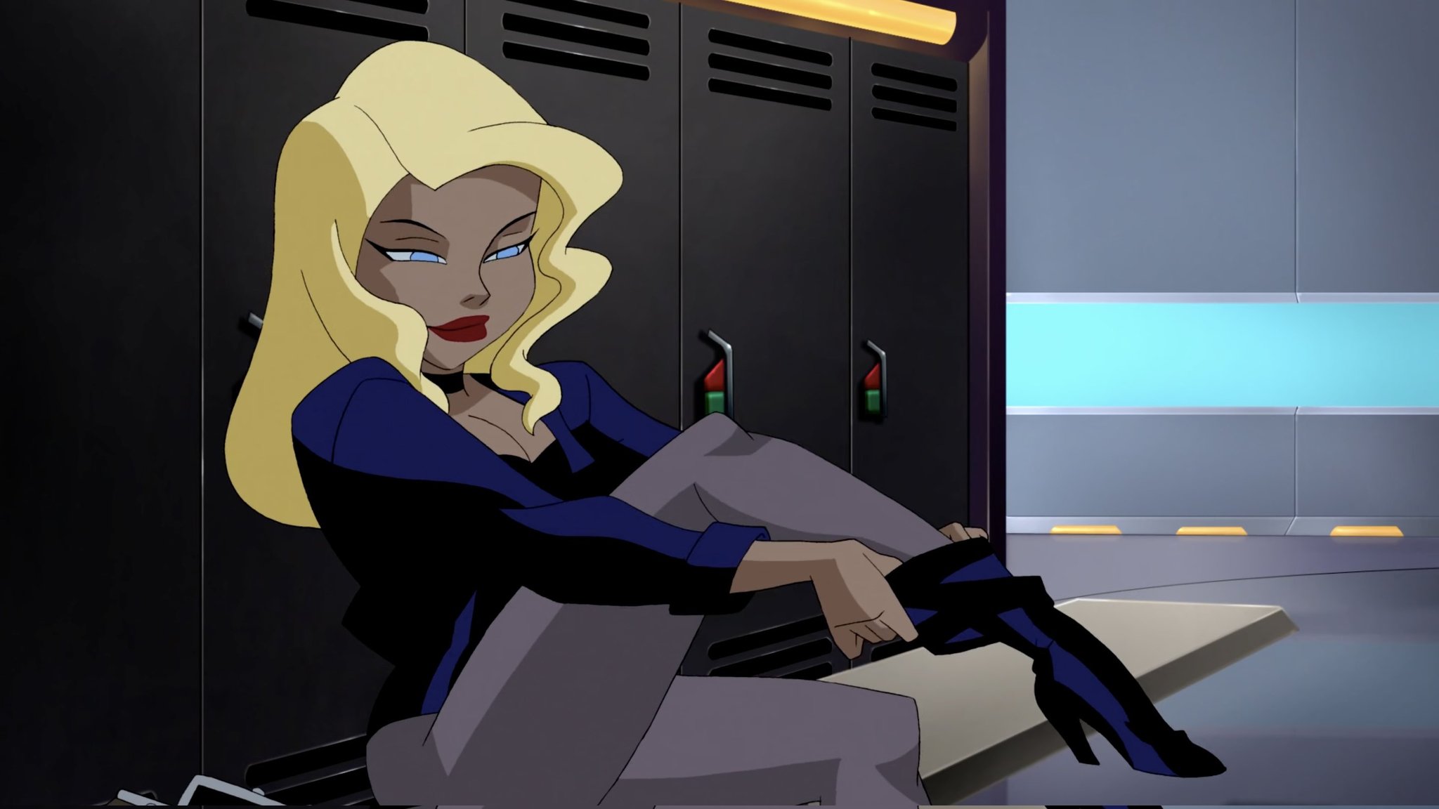 Black Canary Justice League Unlimited Wallpaper