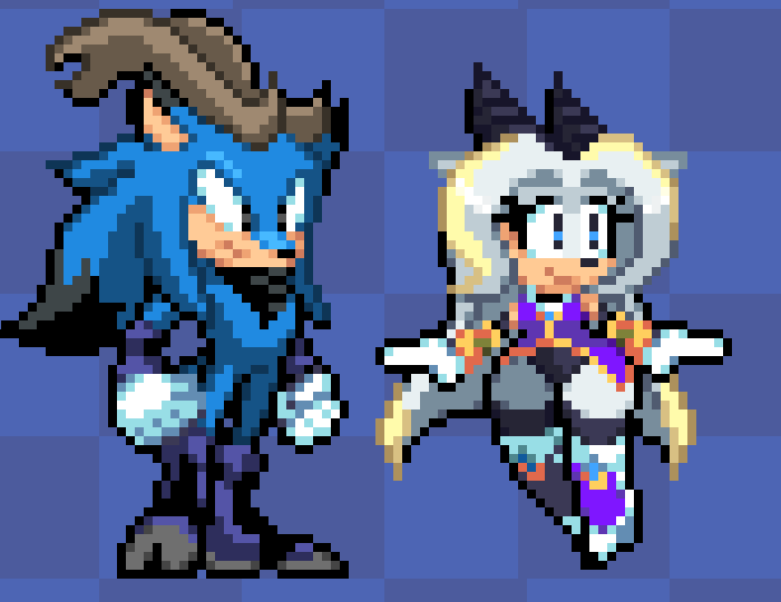 Maria The Hedgehog Sprites