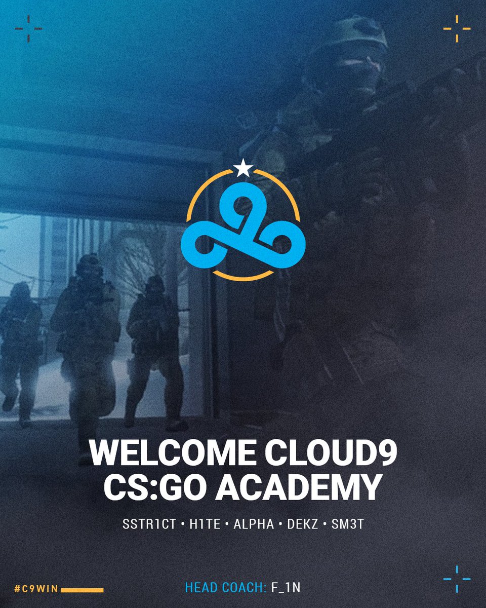 [Official ] Cloud9 Announces Academy CS:GO Team: SSTRICT, H1TE, ALPHA ...