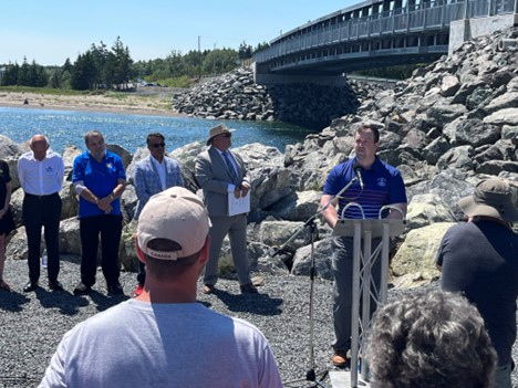 Nova Scotia Gov. on Twitter: "Mira Gut Bridge Officially Opens https://t.co/hIeSLPFXLp https://t ...