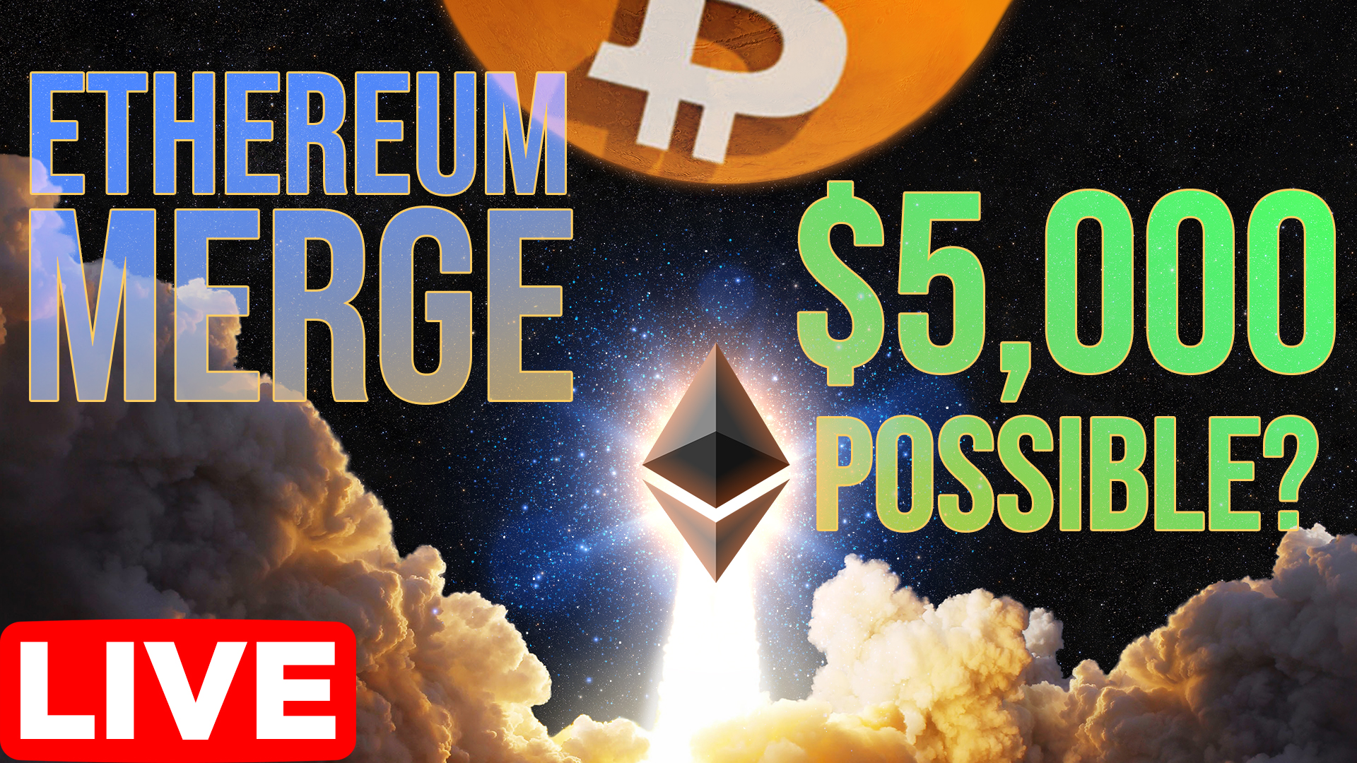 Paul Barron Network on Twitter: "LIVE 3pm: #ETH to $5k l #BTC Weekend Forecast #ethmerge # ...