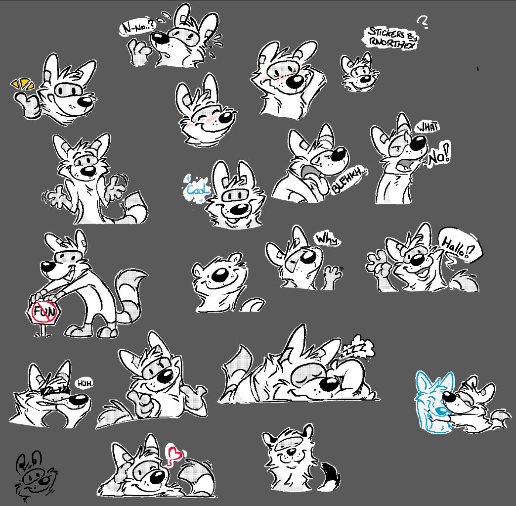 RNorthex on Twitter: "started a new sticker batch https://t.me/addstickers/rnorthex2022… here's ...