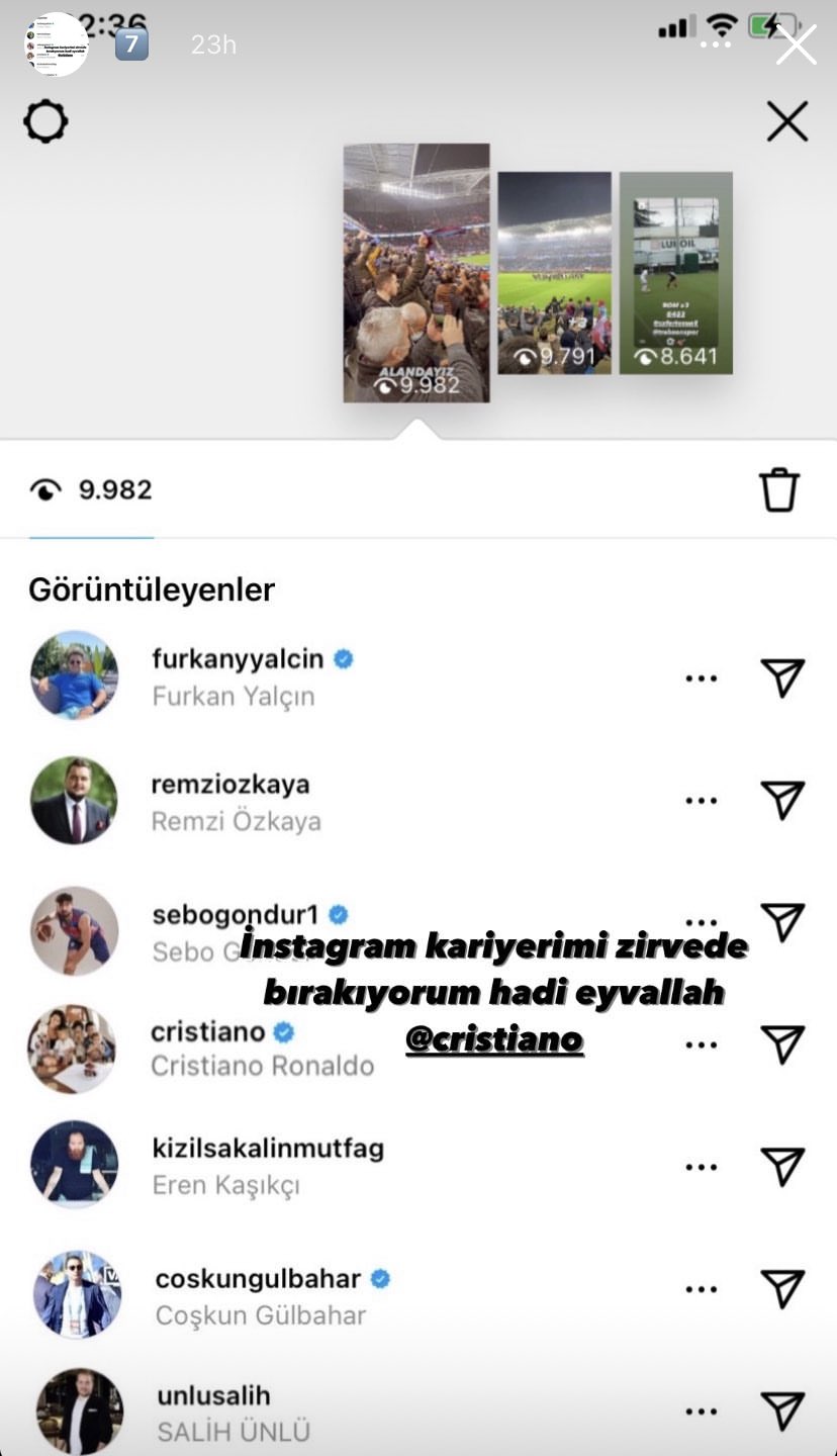 Furkan Can 🇦🇷 on Twitter: "Bu arada cristiano ronaldo’ya statta ki atmosferi aylar önce ...