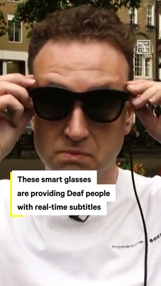 These Smart Glasses Allow Deaf People To See Real Time Subtitles During Conversations Nowthis 2409