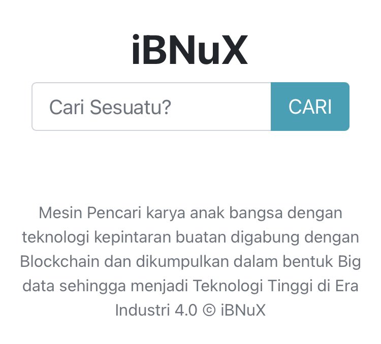 kang ibnux #Menkominfo2024 on Twitter: "Bikin search engine itu mudah Tapi bisa jadi duit ngga ...