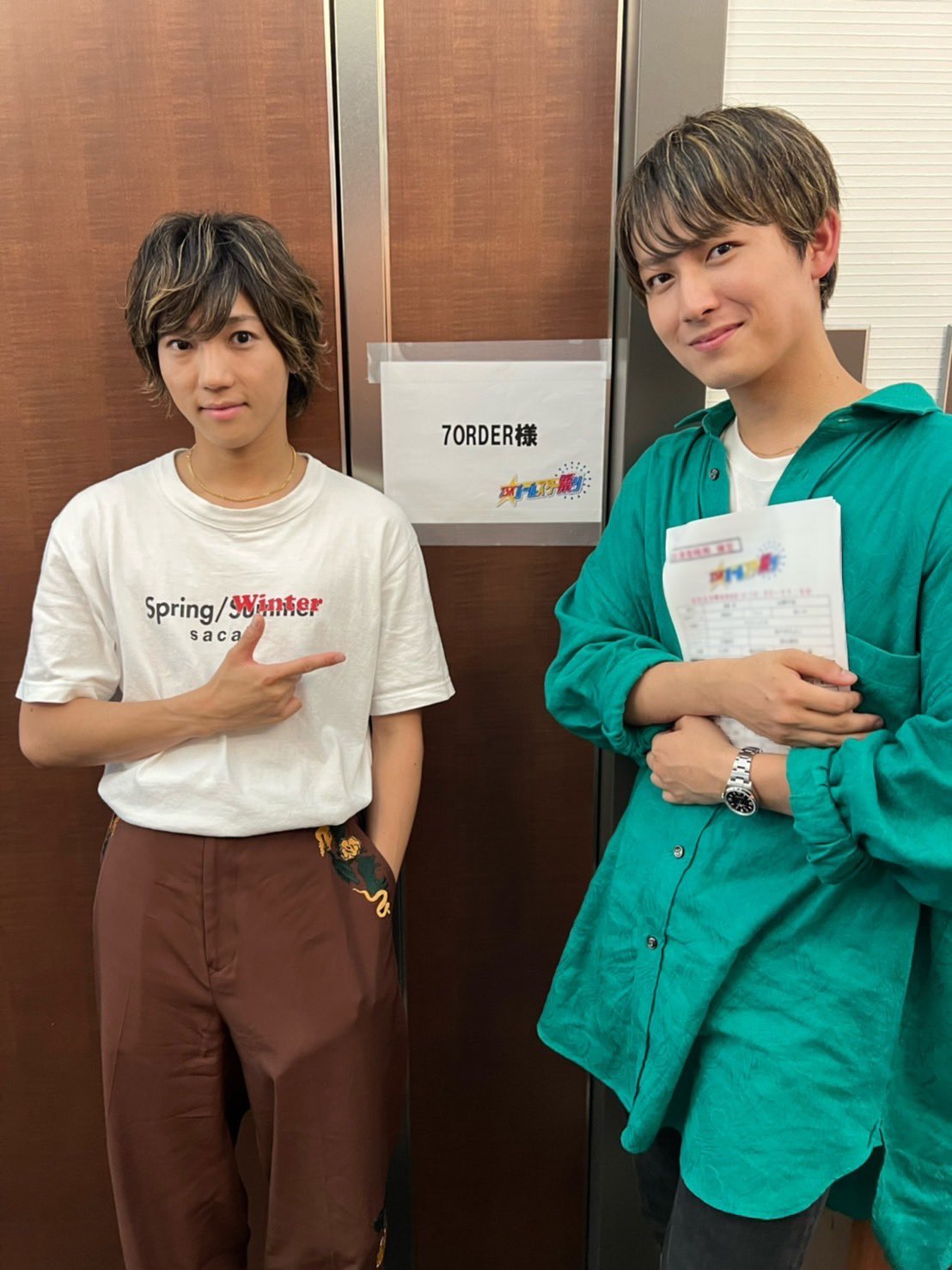 7ORDER project on Twitter: "TSKさんいん中央テレビ 『TSKオールスター祭り』 #安井謙太郎 と #萩谷慧悟 が ゲスト参戦させていただきました‼ ありがとう ...