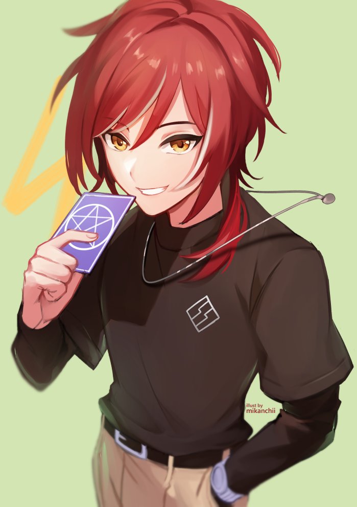 「magic man ⚡️ #あんスタ 」|mikan 🔜 local st0re 📘🍨のイラスト