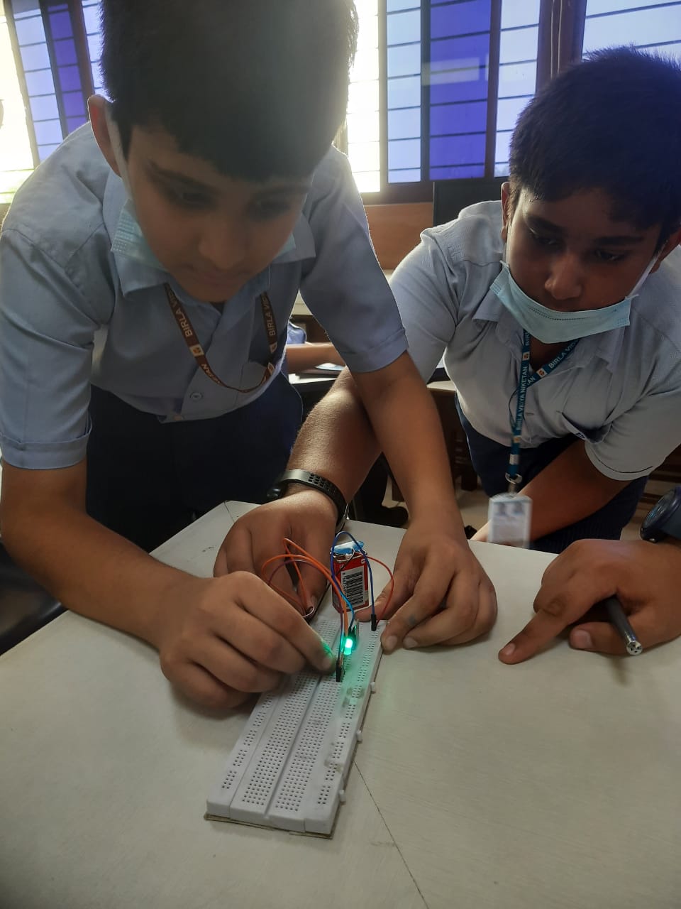 STEMROBO Technologies on Twitter: "#Students of Birla Vidya Niketan #NewDelhi performing # ...