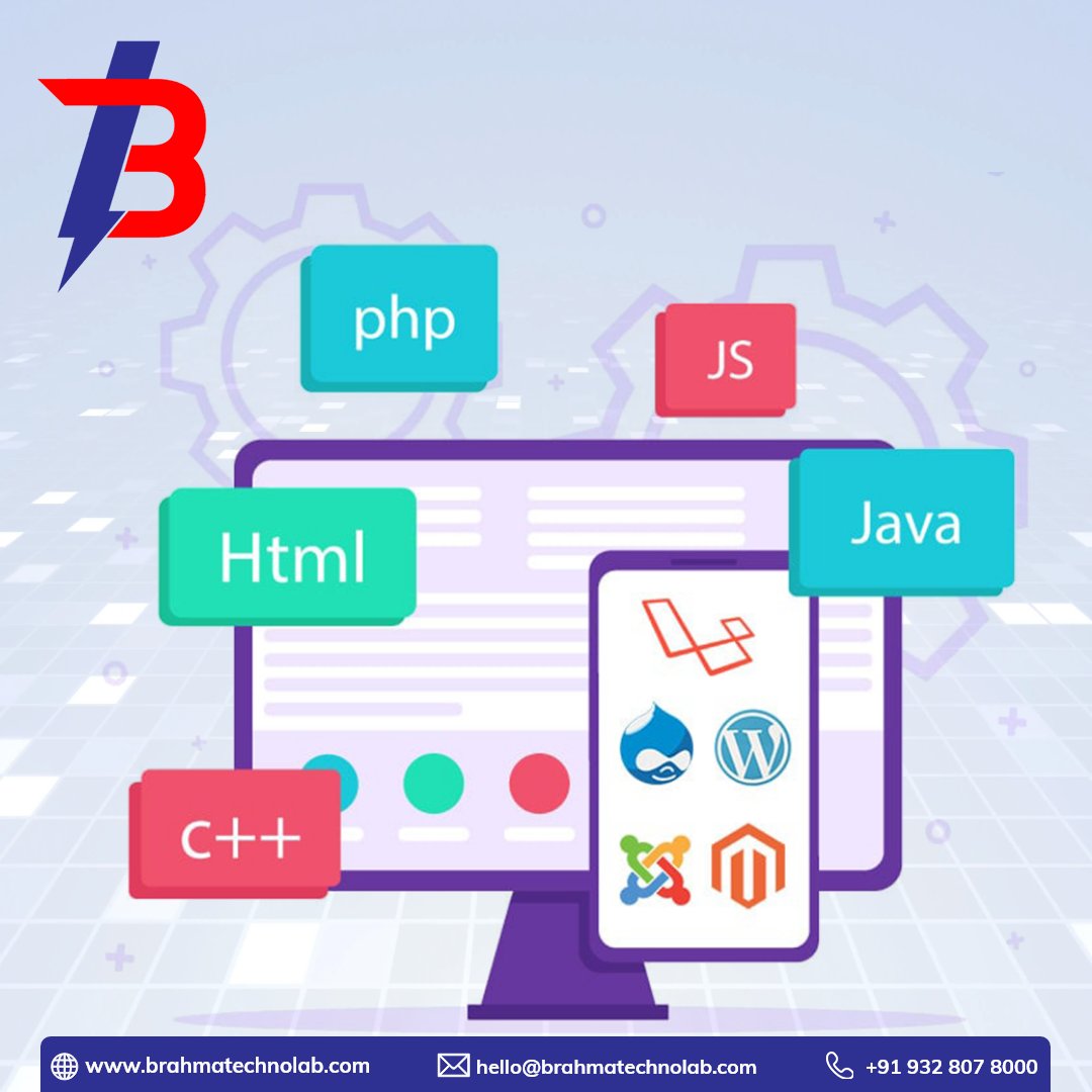 Brahma Technolab On Twitter Brahmatechnolab Webdevelopment Webdesign Webdeveloper Html