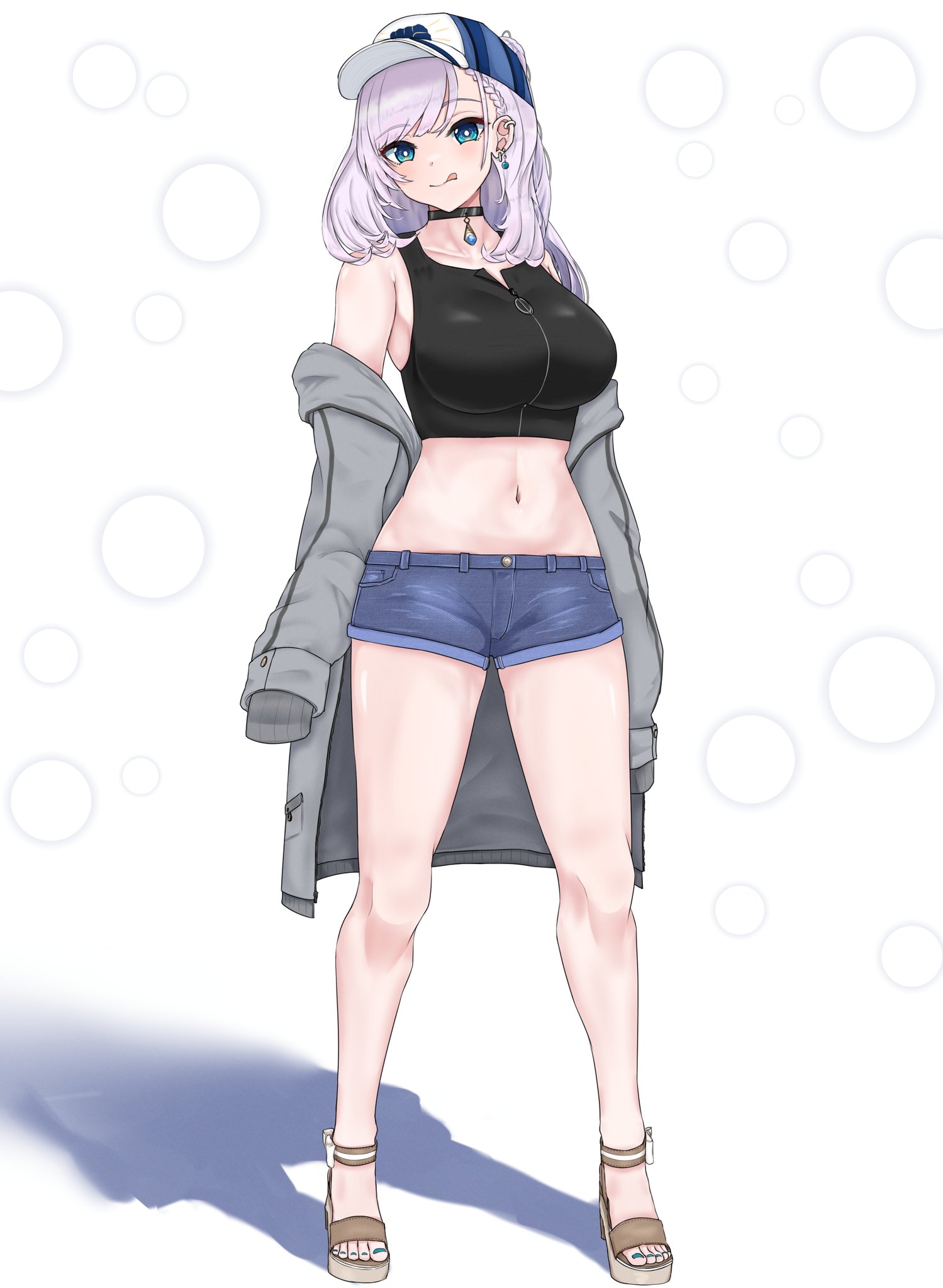 Hakase 🐙🦚 on Twitter: "just another casual summer fit for Reine🦚☀️ #Reinessance #PavoliART https ...