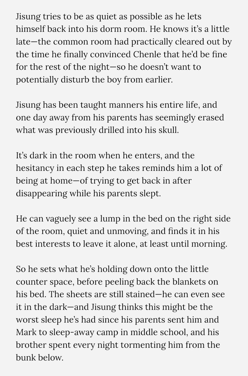 🕯 … a rensung au in which renjun gets into a program at his dream school—a prestigious private ...