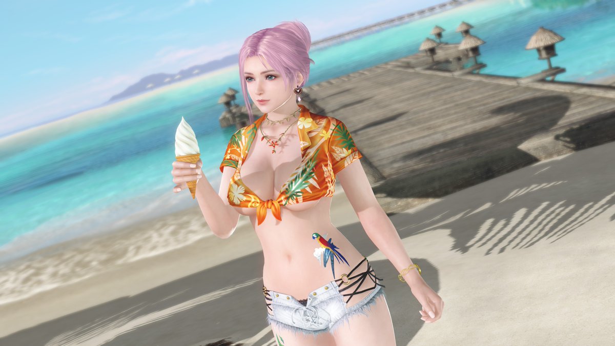 maro on Twitter: "今日のDMM。 #DOAXVV #エリーゼ #ロコモコ・バケーション 女神とバカンス満喫中！#ブイブイ #女神の一枚 https://doax ...