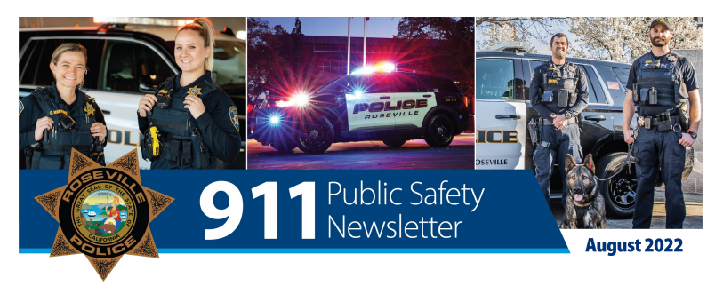 Roseville California Police Department Logo