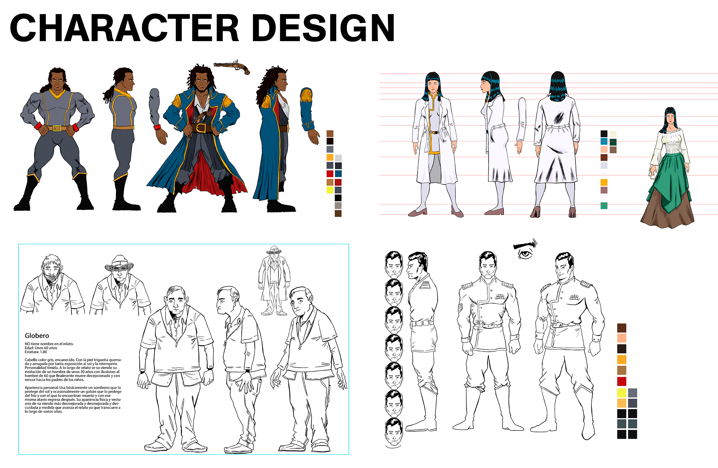 Animation Character Design Portfolio