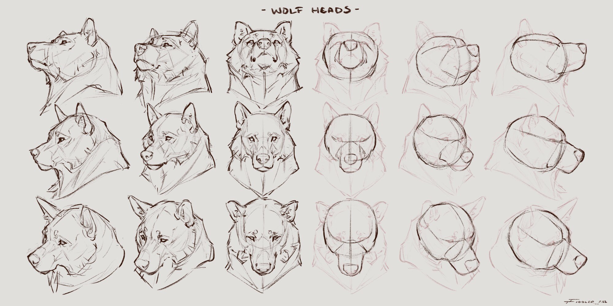 How To Draw A Werewolf Head Easy
