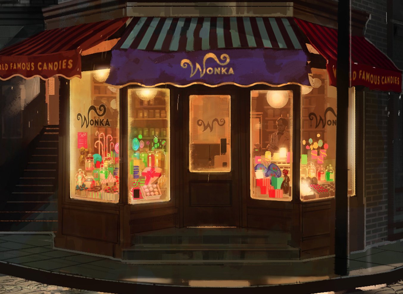 Willy Wonka Factory Outside