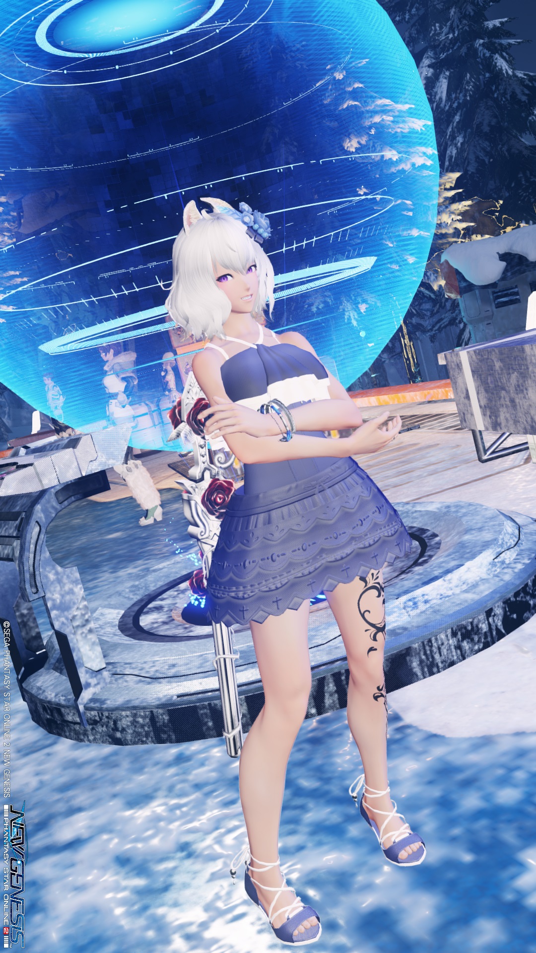 シズ on Twitter: "ポポナの青ドレスを参考に水着作った🤗 #NGS無加工SS https://t.co/E0wAUmORon" / Twitter