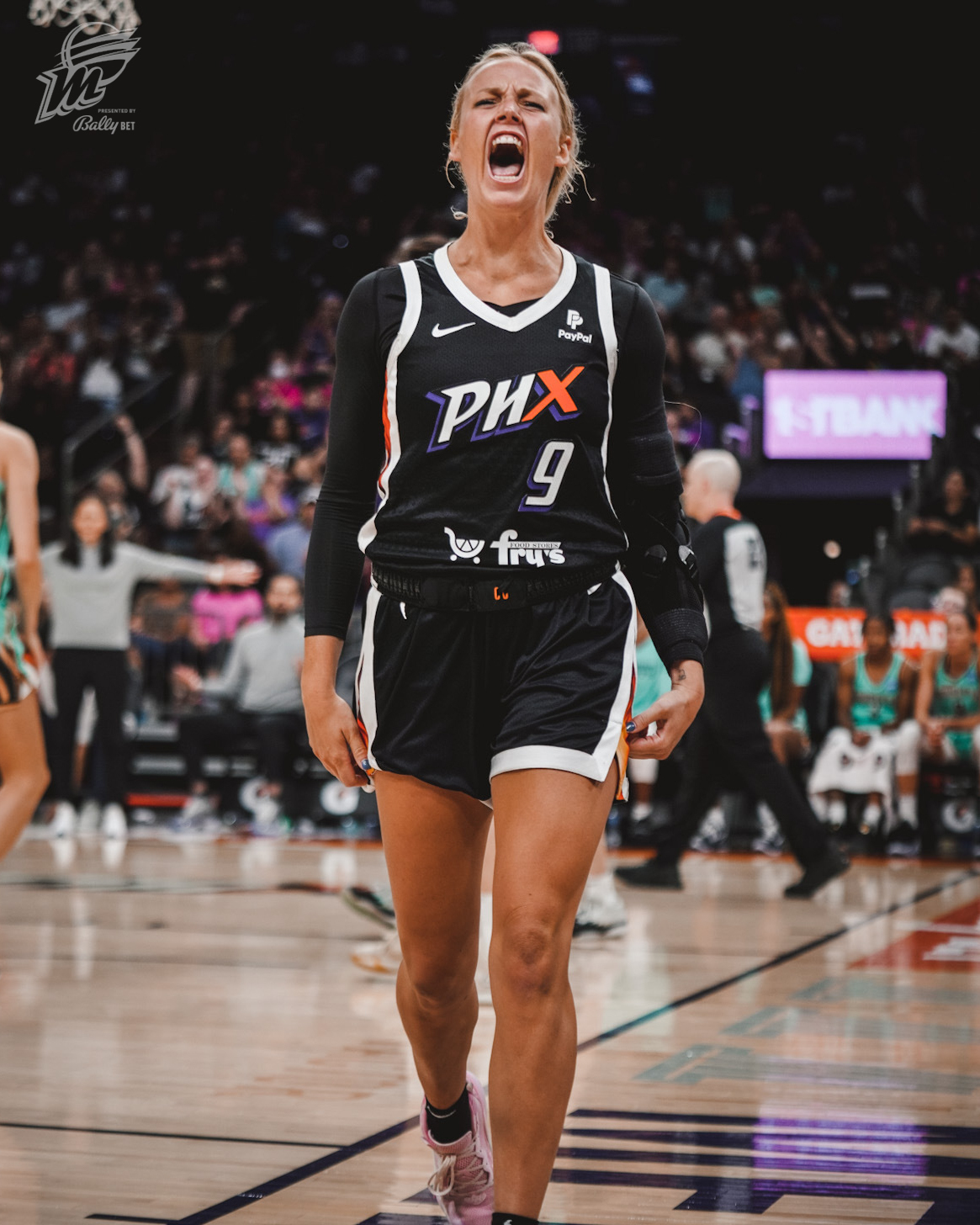 Social Media Explodes As WNBA Star Sophie Cunningham Stuns In Daring Black Dress That Barely ...