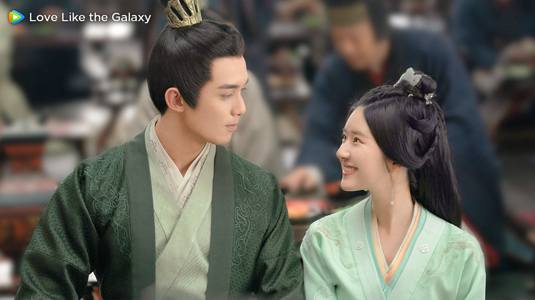 Asian Drama on Twitter: "Shaoshang looked up at Ling Buyi with love in her eyes😍 # ...