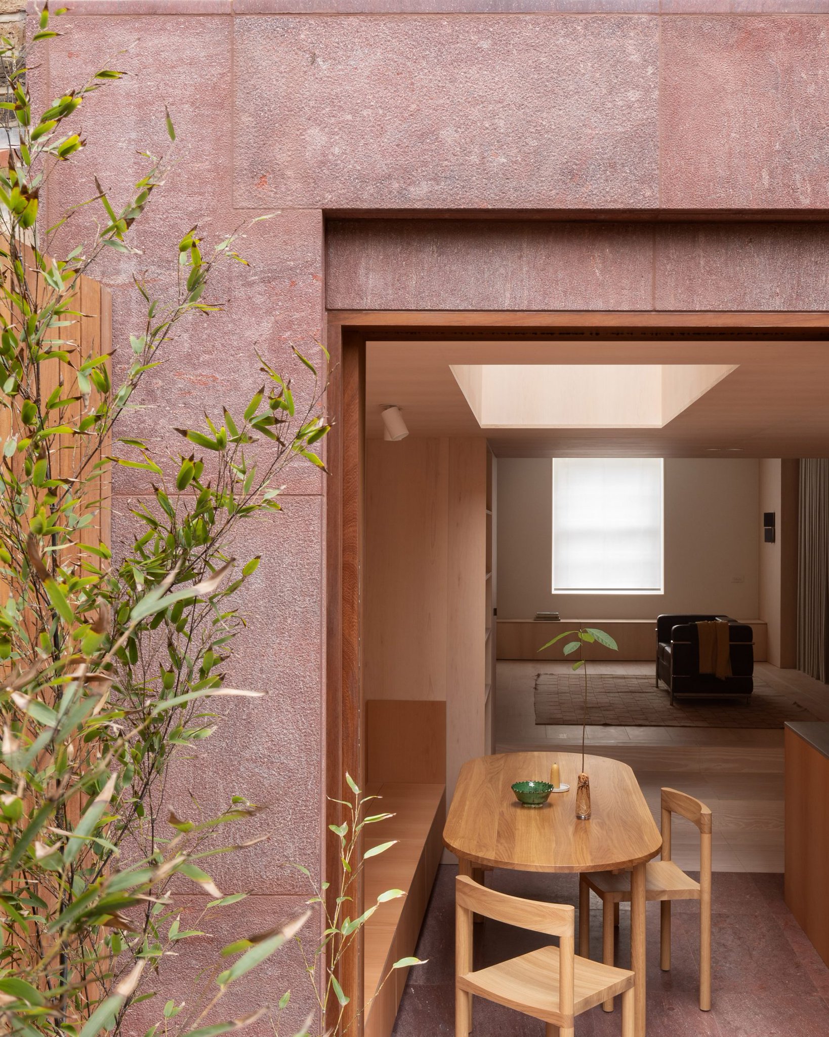 Dezeen On Twitter Red Stone Covers Extension To London Terrace By O