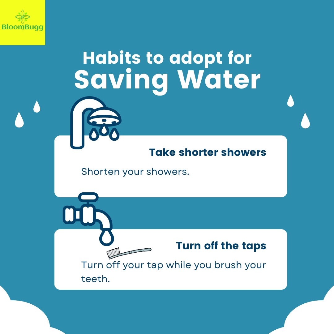 Conserve Water Brushing Teeth