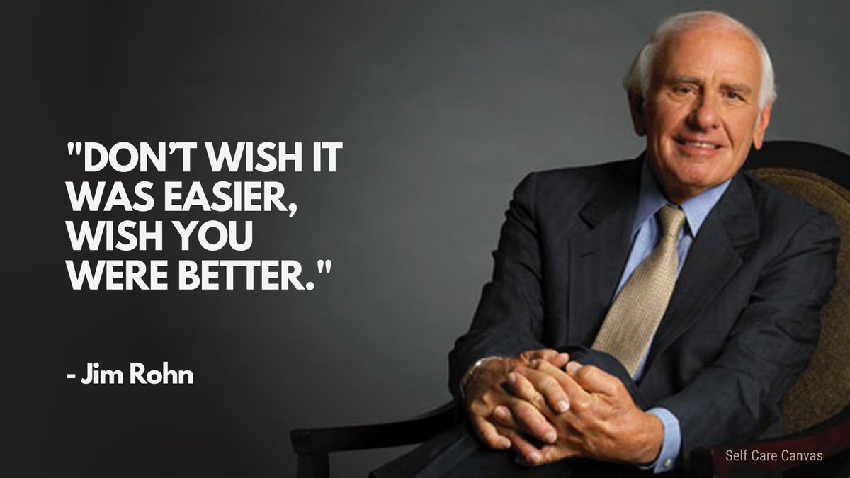 Jim Rohn Quotes Dont Wish It Were Easier