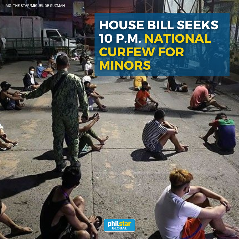On Twitter Curfew For Minors Under House Bill 1016 Filed