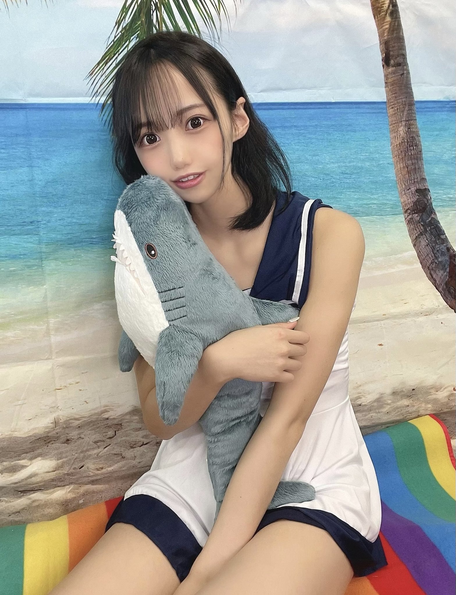 弓川いち華 ミスFLASH2023 on Twitter: "今日も一日お疲れサメ…🦈♡ 投票ぽち⤵️ https://t.co/L3TtwZZPtB https://t.co ...
