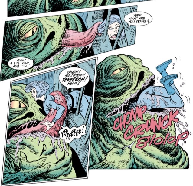 Jabba The Hutt Eats Princess Leia
