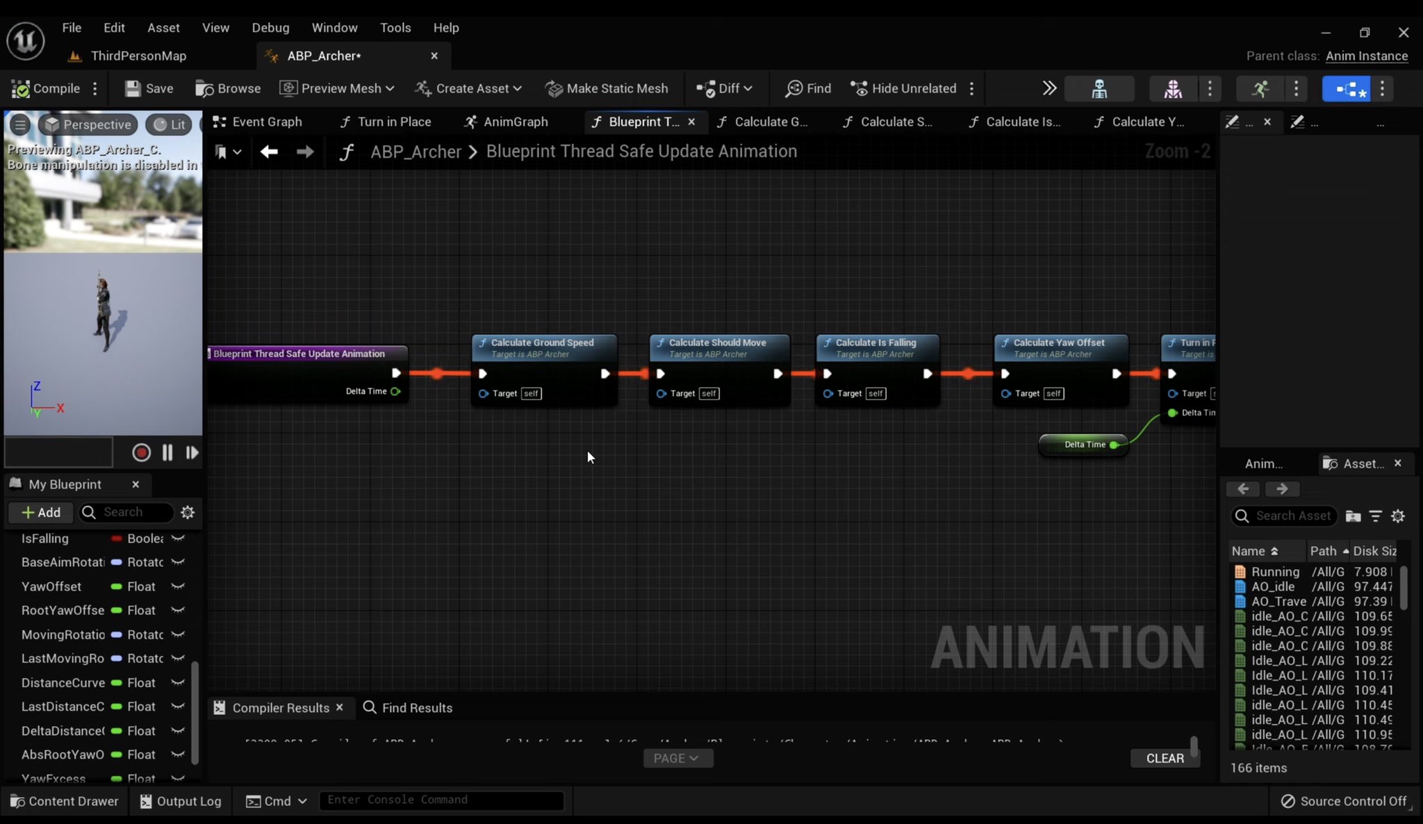 Matt Workman on Twitter: "UE5 and Lyra Demo don’t use animBP Event Graph, but instead use the ...