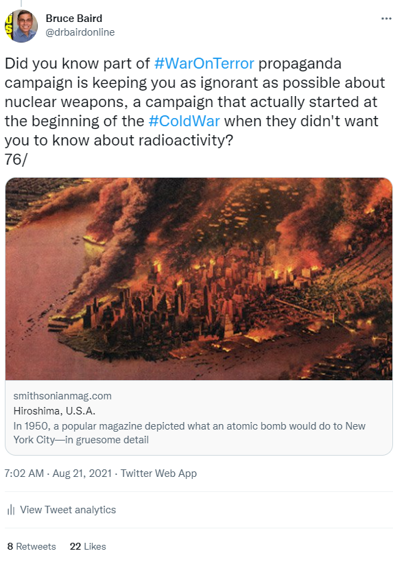 On this the 77th anniversary of the dropping of the atomic bomb Little ...