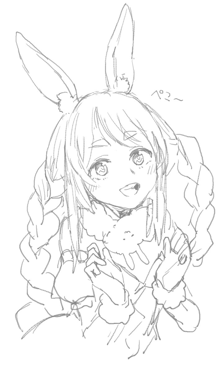 「Vtuberのファンアートかこう (3人が参加中) https://t.co/YVG6DIZhy3 #MagicalDr」Vitan🥐の漫画