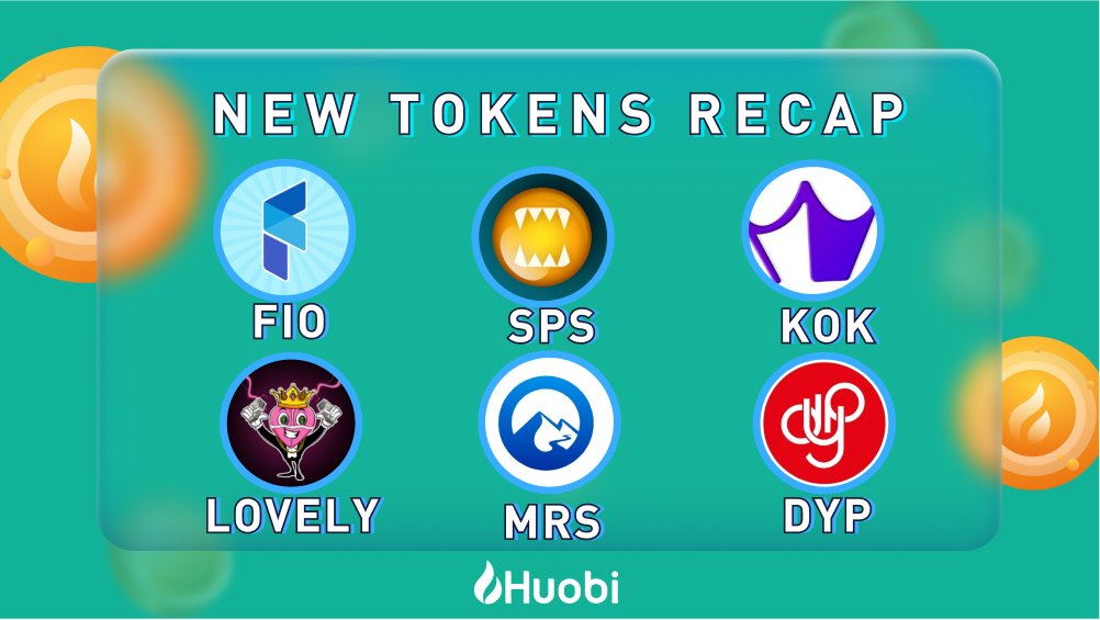 Huobi on Twitter: "#Huobi🚀New Tokens Recap 🔥 $FIO @joinFIO 🔥 $SPS @splinterlands 🔥 $KOK @KOK ...