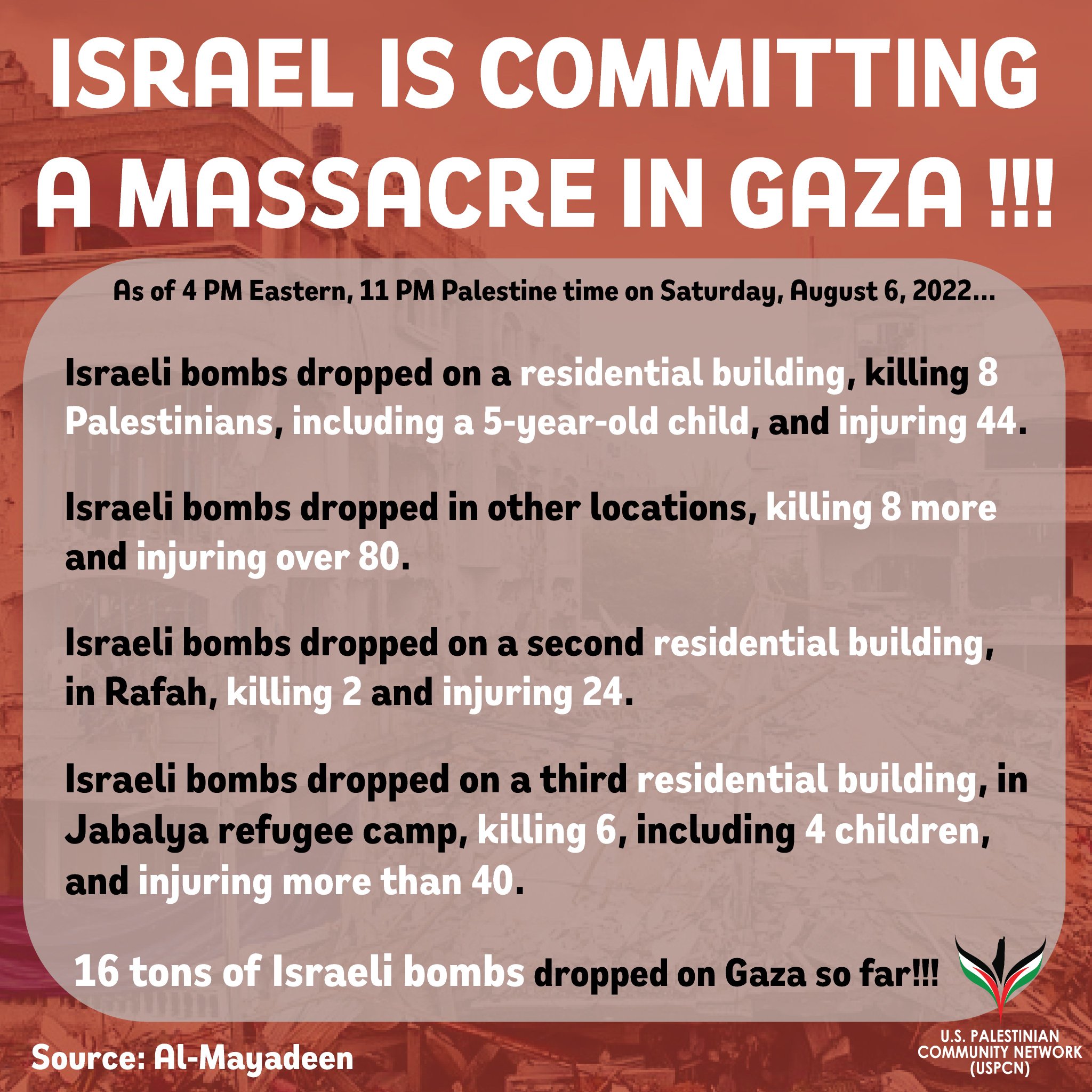 US Palestinian Community Network on Twitter: US Palestinian Community Network on Twitter: