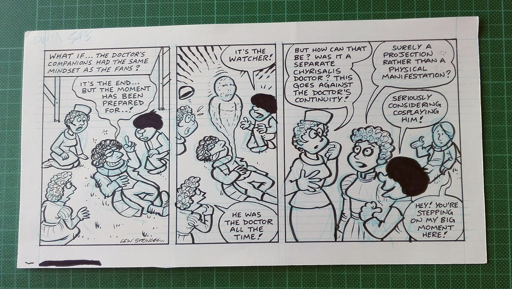 Lew Stringer, Cartoonist on Twitter: "I'm selling off some more of my original art. This time ...