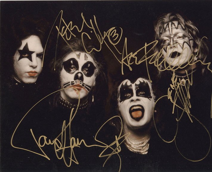 Kiss First Album Cover