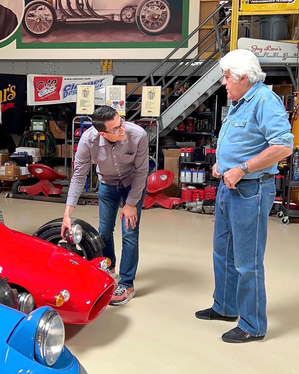 RJ Scaringe & Jay Leno : r/Rivian