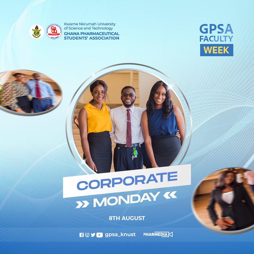 GPSA KNUST on Twitter: "We kickstart the faculty week in our official attire👔. Get the official ...