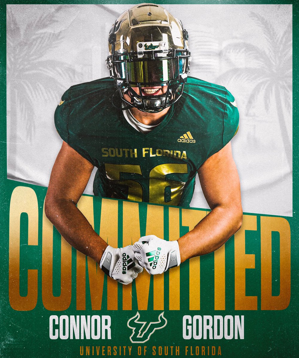 Long Snapper Connor Gordon commits to USF! : r/GoBulls