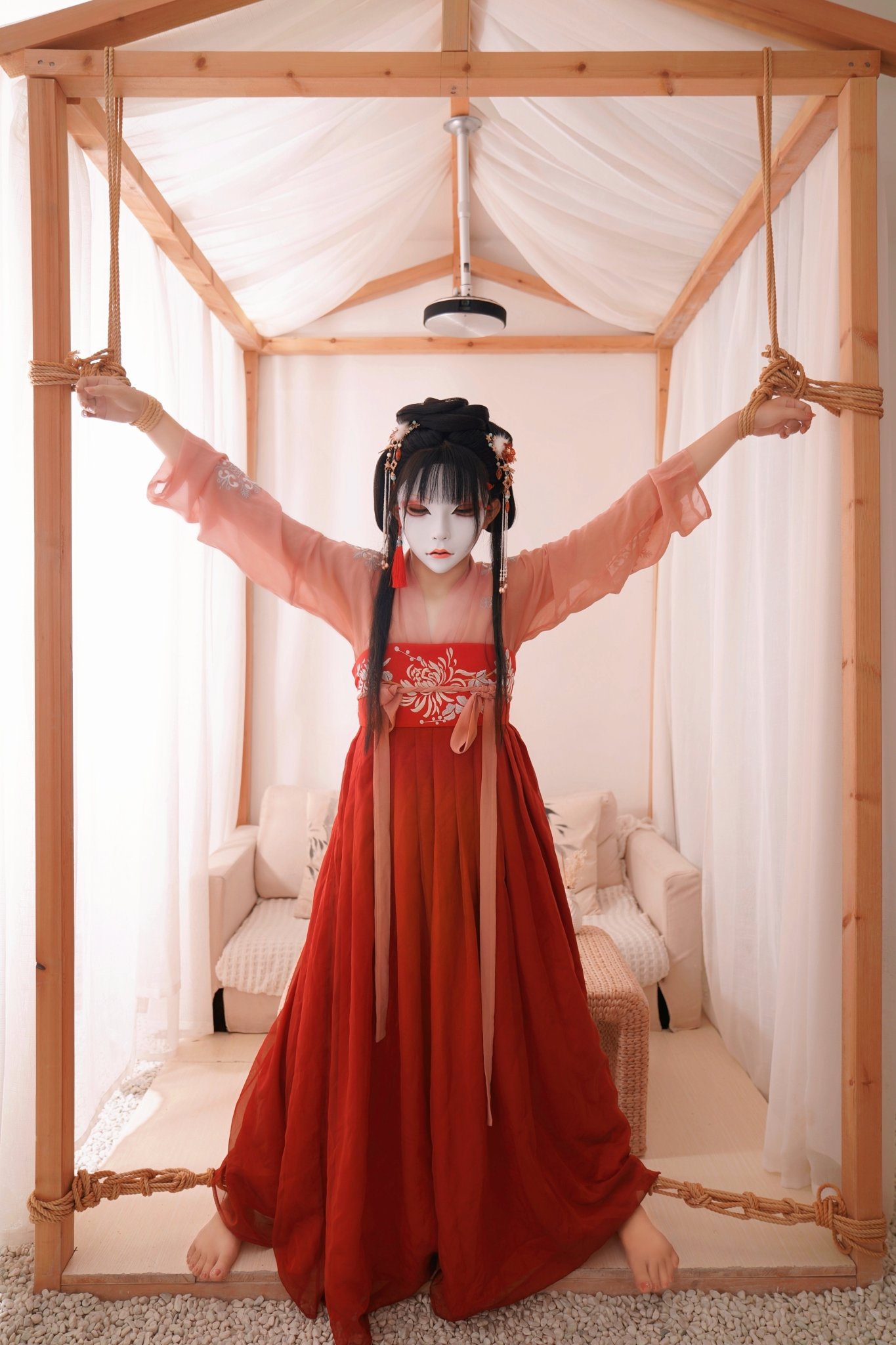 A大侠的绳与剑 on Twitter: "子夜燃星灯，兰帐缚美人。 欲静心不止，娇喘息无声。 #shibari #kinbaku #bdsm #bdsmplay #bondage #緊縛撮影 ...