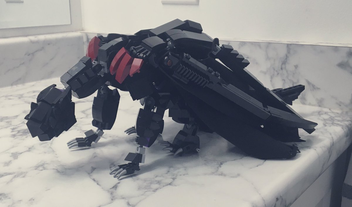 Gore Magala (from Monster Hunter 4 Ultimate) build on Lego by ...