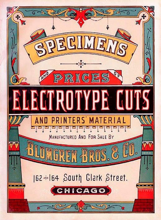Victorian Graphic Design Poster