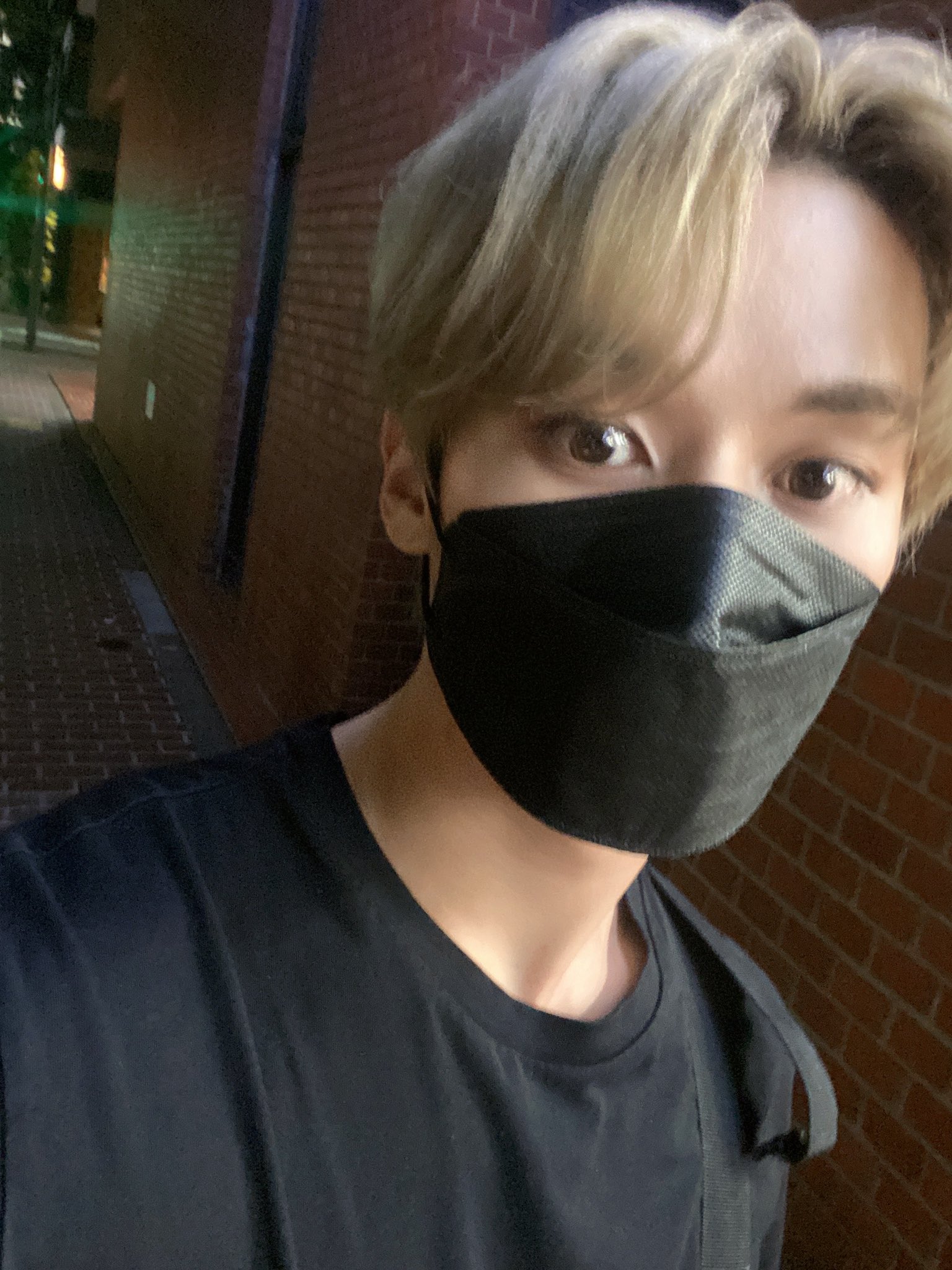 thinking about minchan on Twitter: "Chan and Leeknow on a late night walks with full black ...