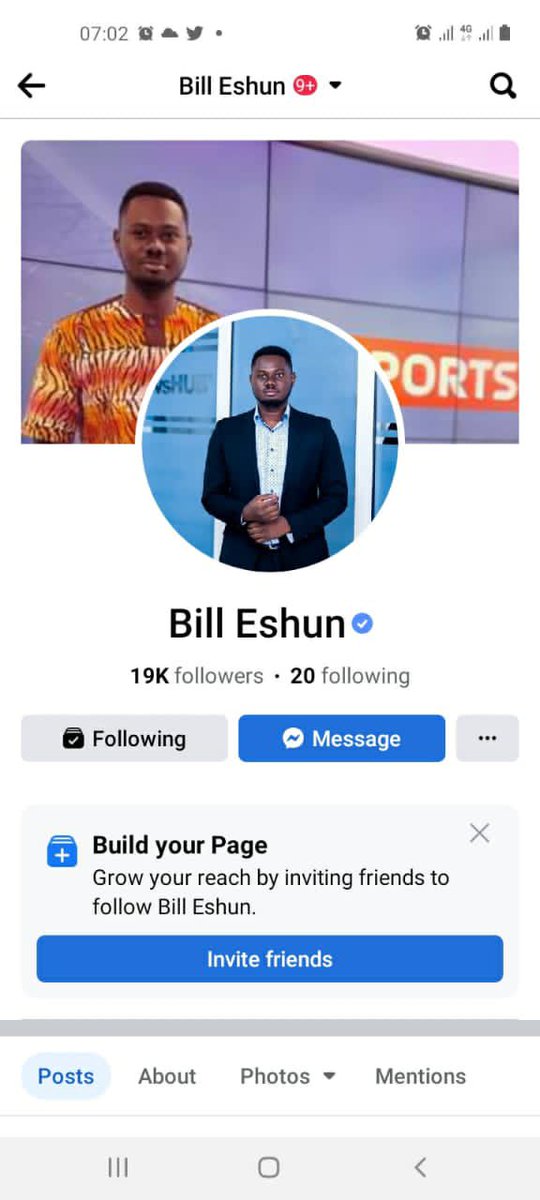 Mr. Ex President on Twitter: "RT @Bill_Eshun: We Verified On @facebook 😎🥂"
