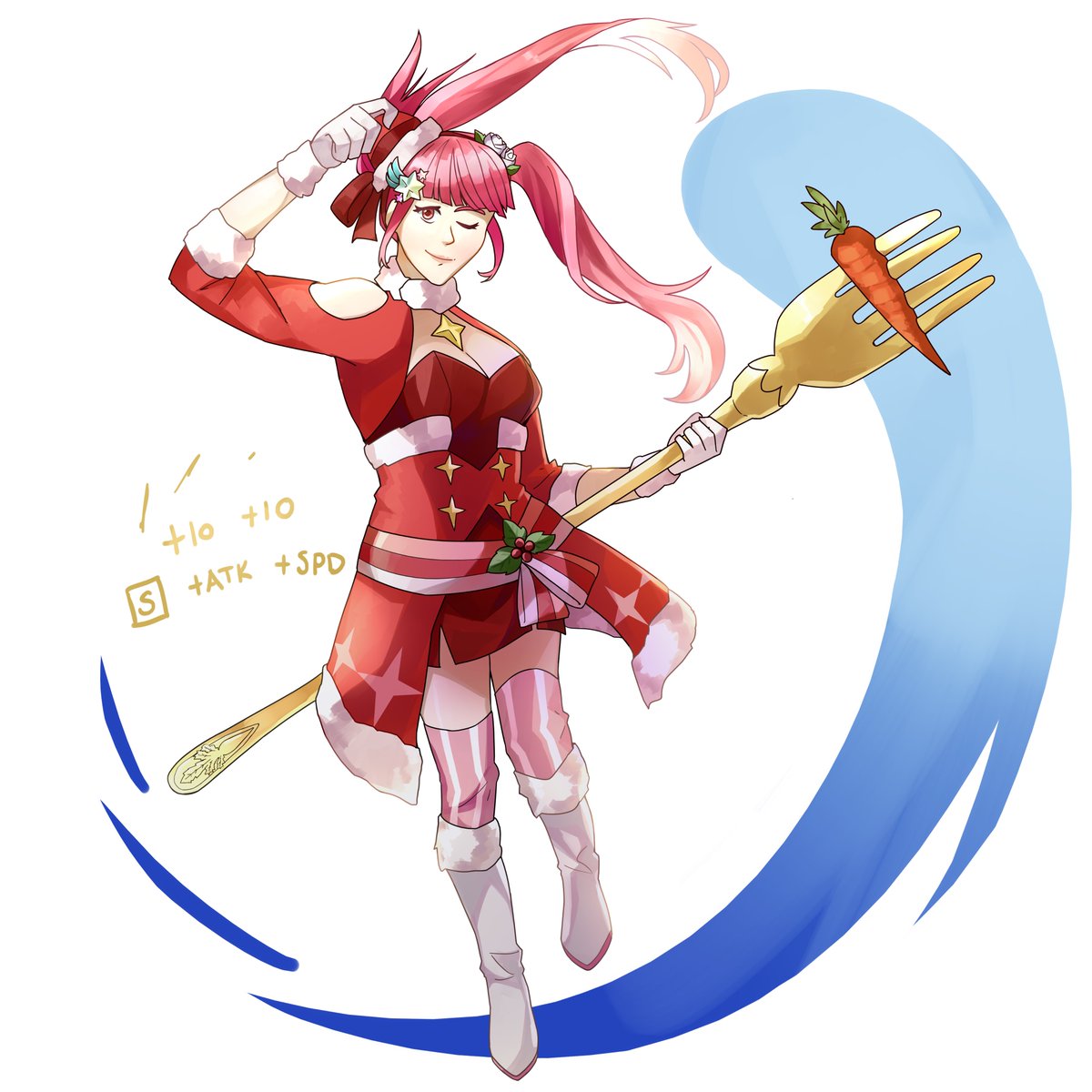 I drew Winter Hilda : r/FireEmblemHeroes