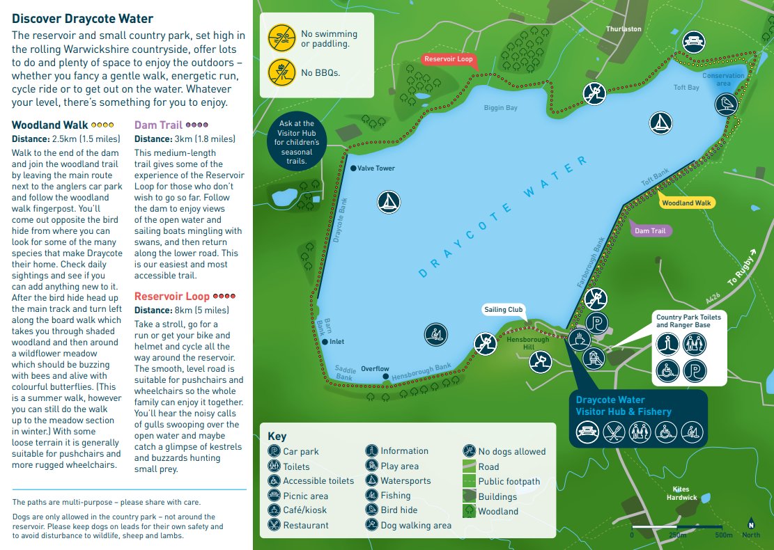 Draycote Water on Twitter: "There are lots of walks that you can do around Draycote Water, of ...