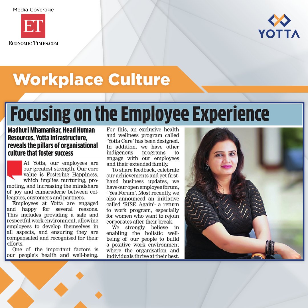 Yotta Data Services Private Limited on Twitter: "When the workplace is determined for employees ...