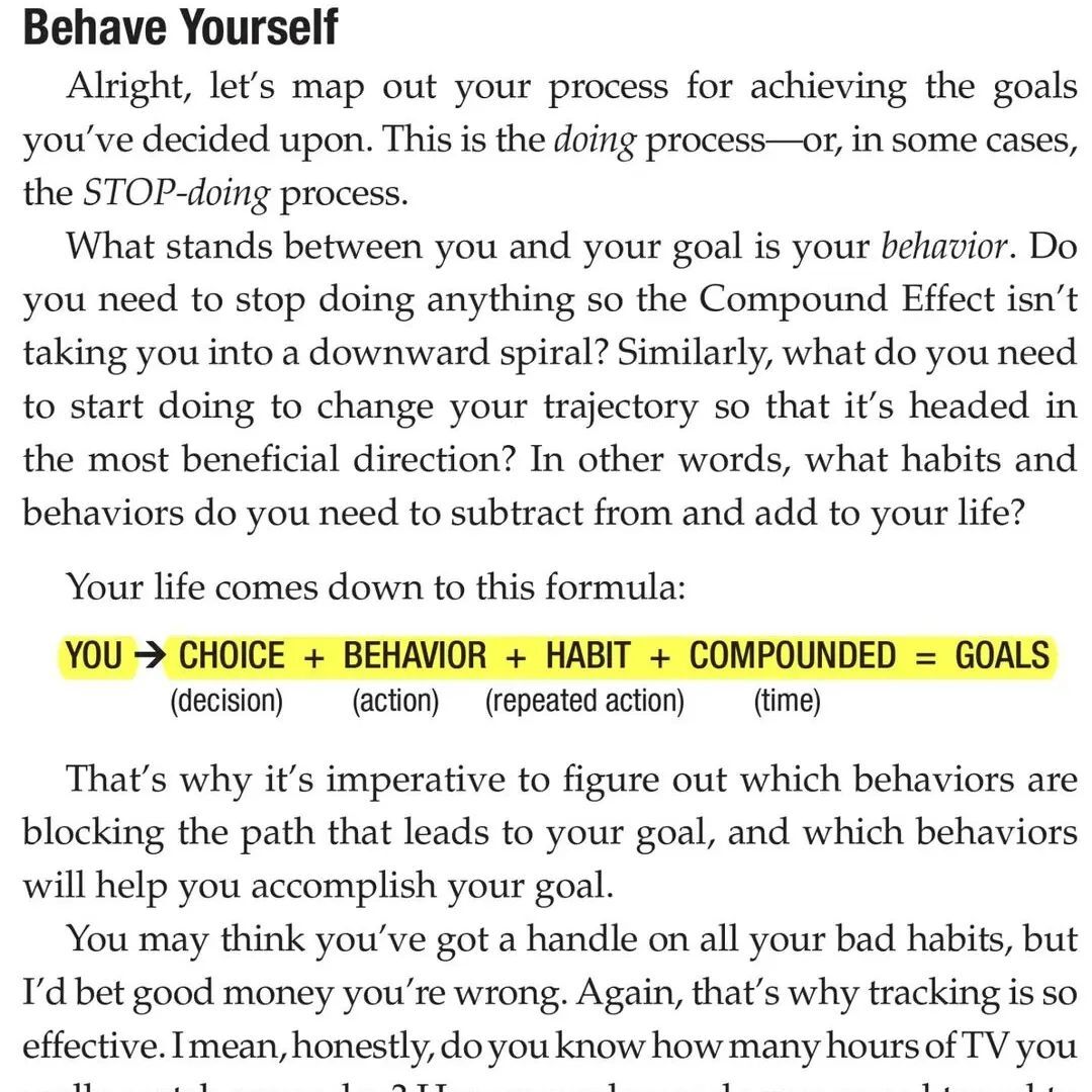 12 Powerful Lessons From The Book "The Compound Effect" - Thread ...