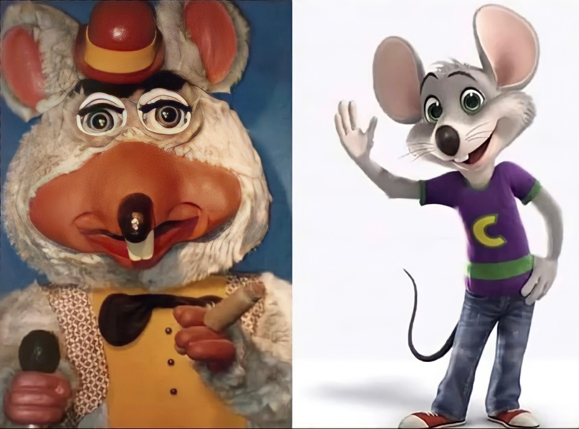 Chucky Cheese Old Design Made A Concept Logo For If They Kept His Old